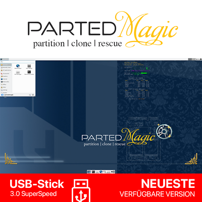 Stiahni si Programy Parted Magic 2024 11.03 Boot iSO - rG