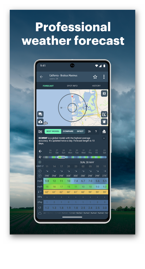 Windy.app - Windy Weather Map 50.1.0 build 725 [Pro] [Mod Extra]
